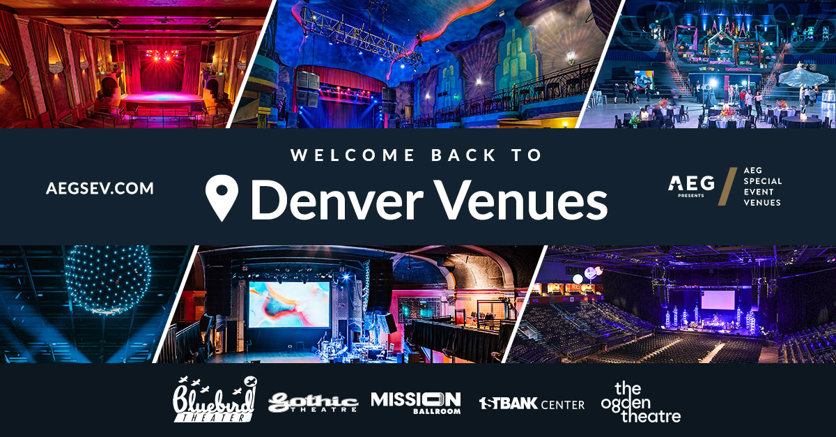 Event Venues & Spaces in Denver, CO | AEG Special Event Venues
