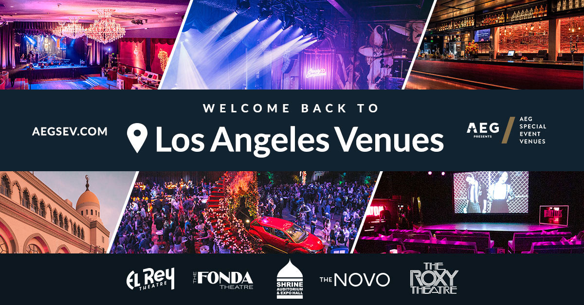 Event Venues & Spaces in Los Angeles, CA | AEG Special Event Venues